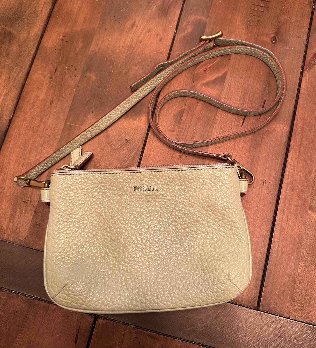 Vintage Fossil Mint Green Purse - Etsy