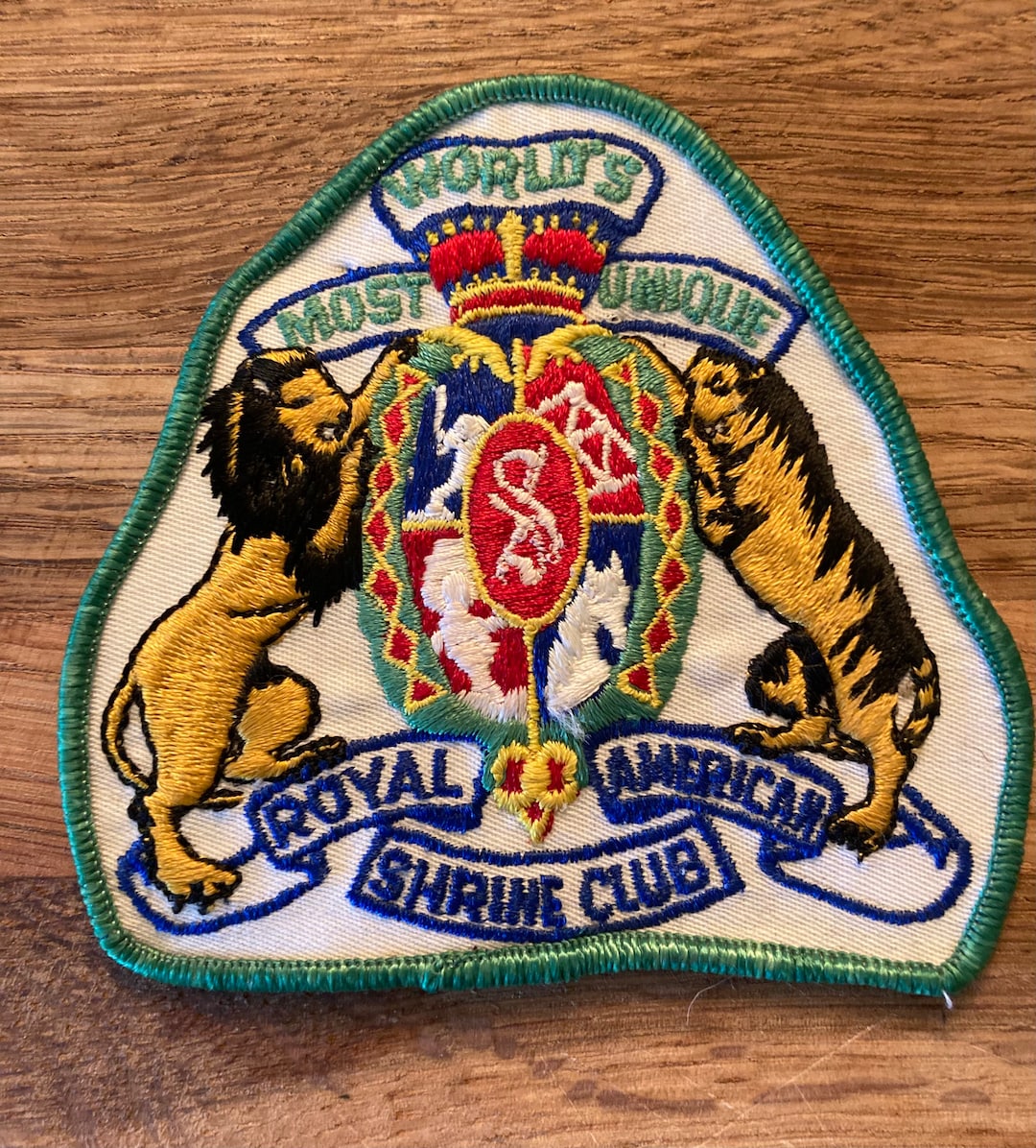Worlds Most Unique Royal American Shrine Club Patch - Etsy