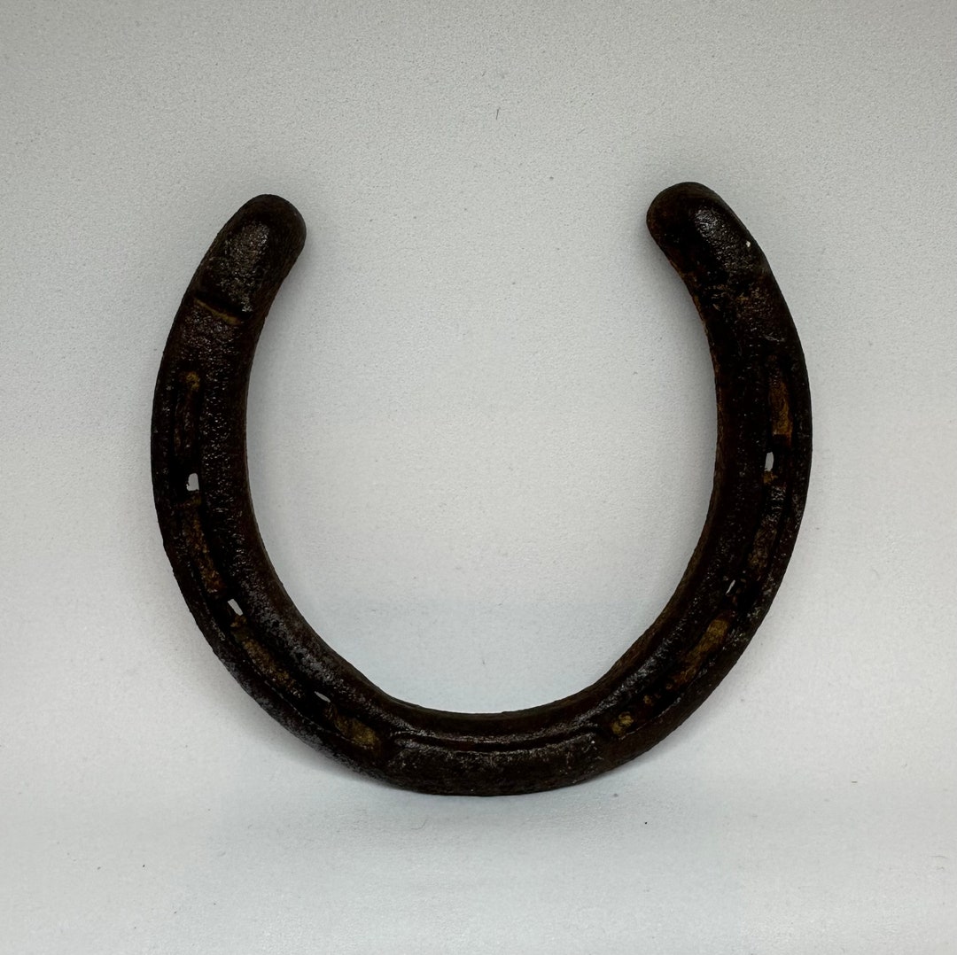 Vintage Rusted Horseshoe: Iowa Farm Find, Lucky Decor (4.5 Inch) - Etsy