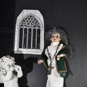 Creepy Art Doll, Evil, Haunted, Halloween, Gift, Vintage Doll, One of a ...