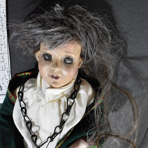 Creepy Art Doll, Evil, Haunted, Halloween, Gift, Vintage Doll, One of a ...