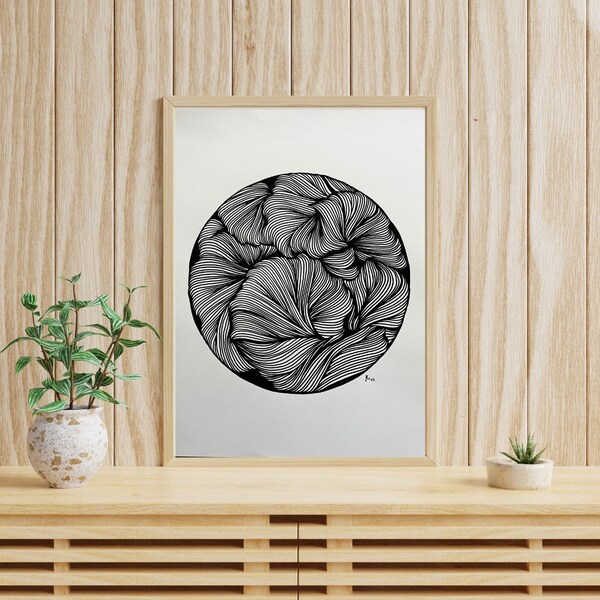 Original Line Art - Etsy