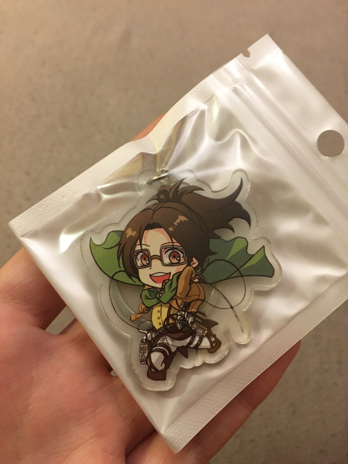 Attack on Titan Acrylic Keychain Levi Keychain AoT Keychain | Etsy