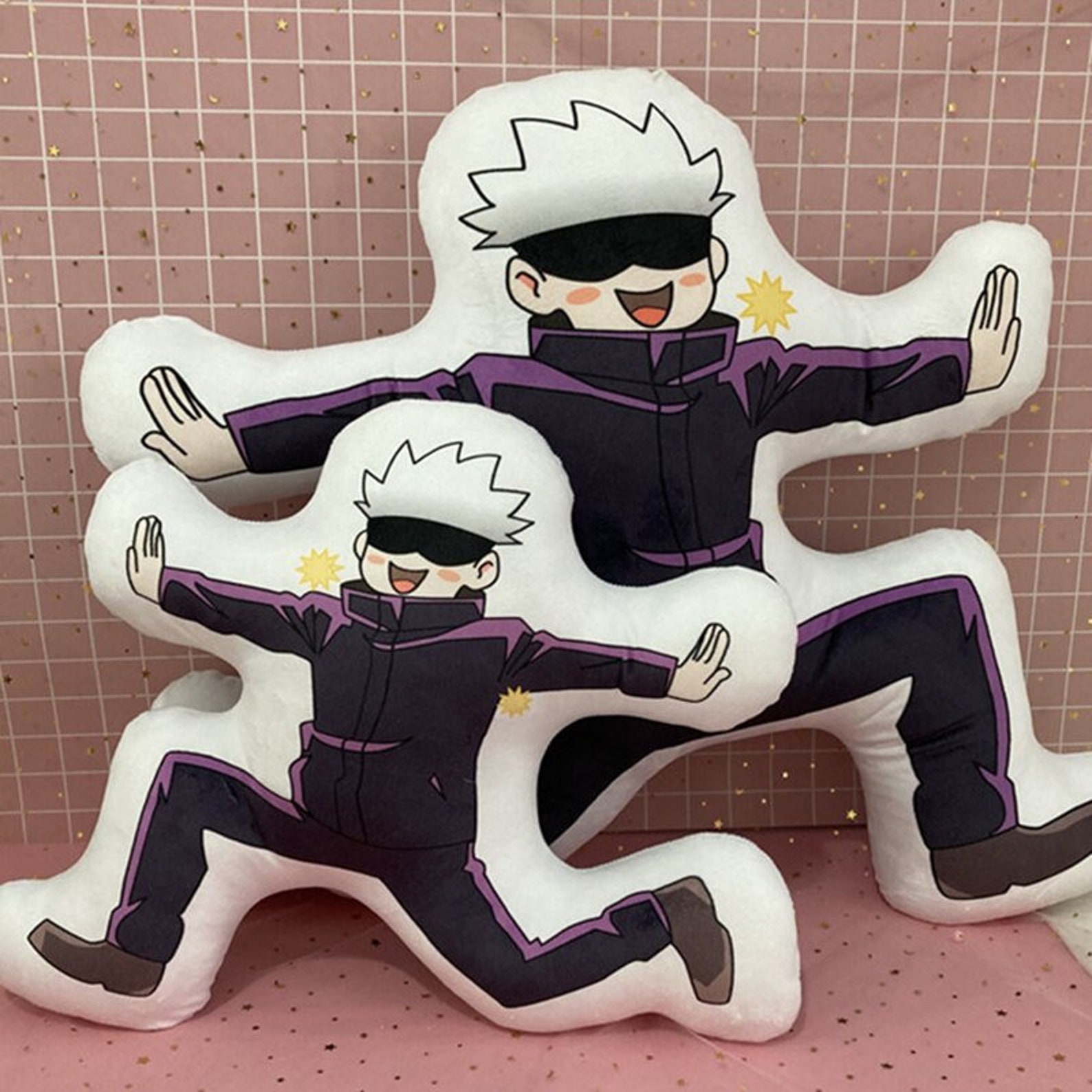 Jujutsu Kaisen Gojo Satoru Pillow Plush Satoru Goju Pillow | Etsy