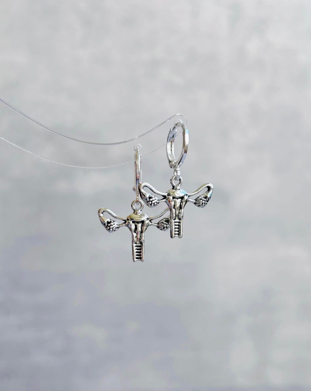 Unique I Love My Uterus Earrings - Etsy