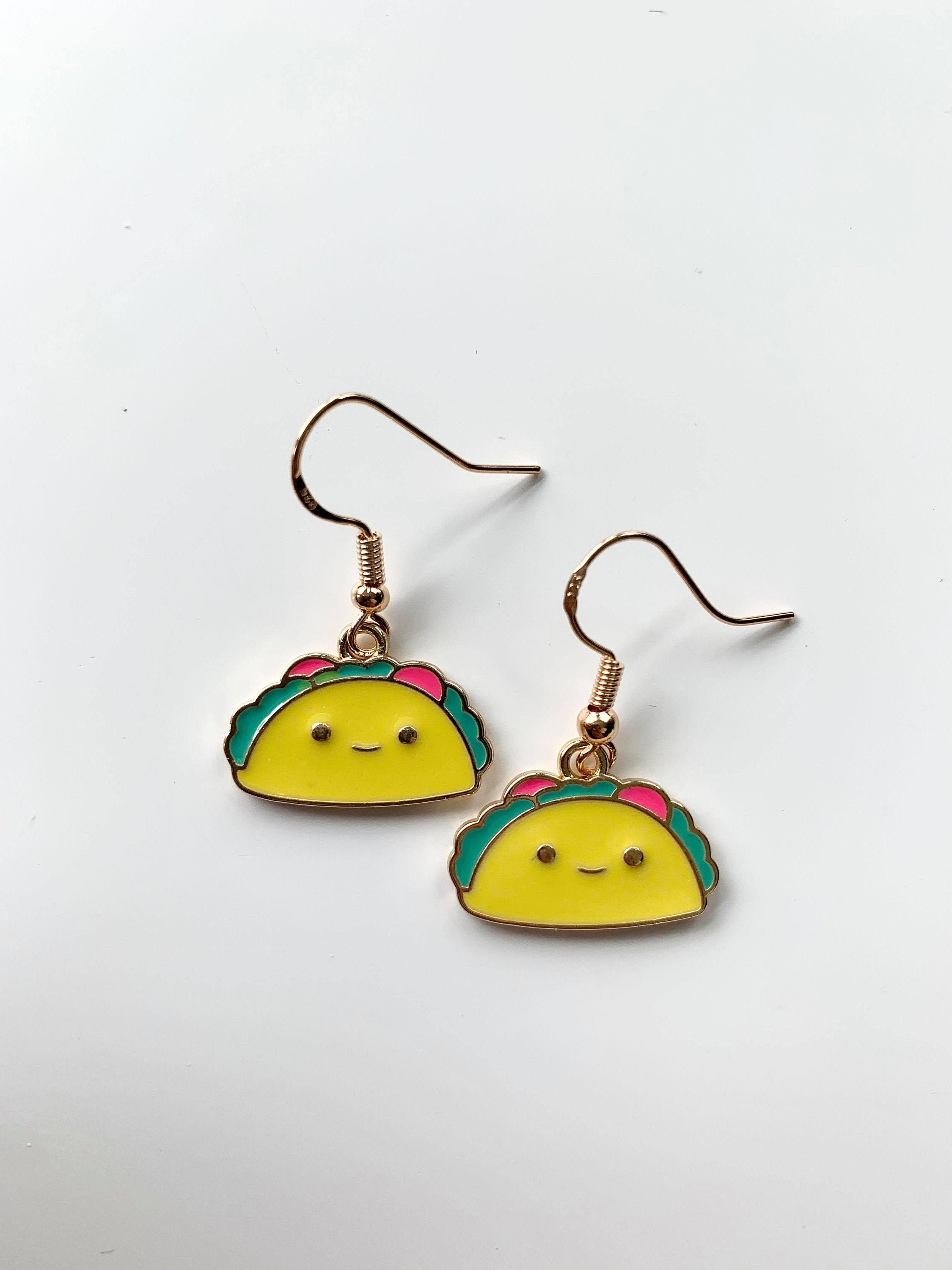 Unique Taco Earrings - Etsy