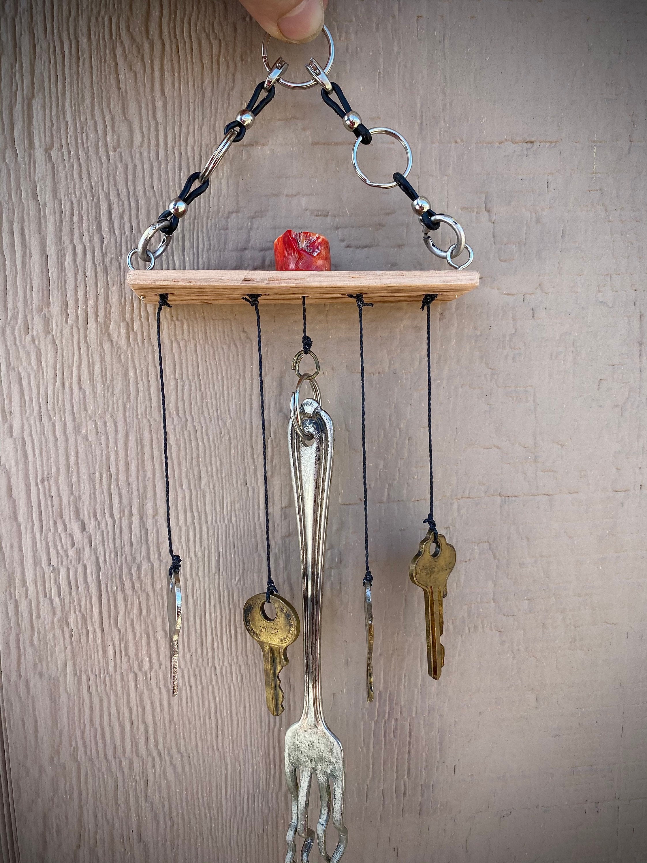 Wavy Fork Wind Chime - Etsy