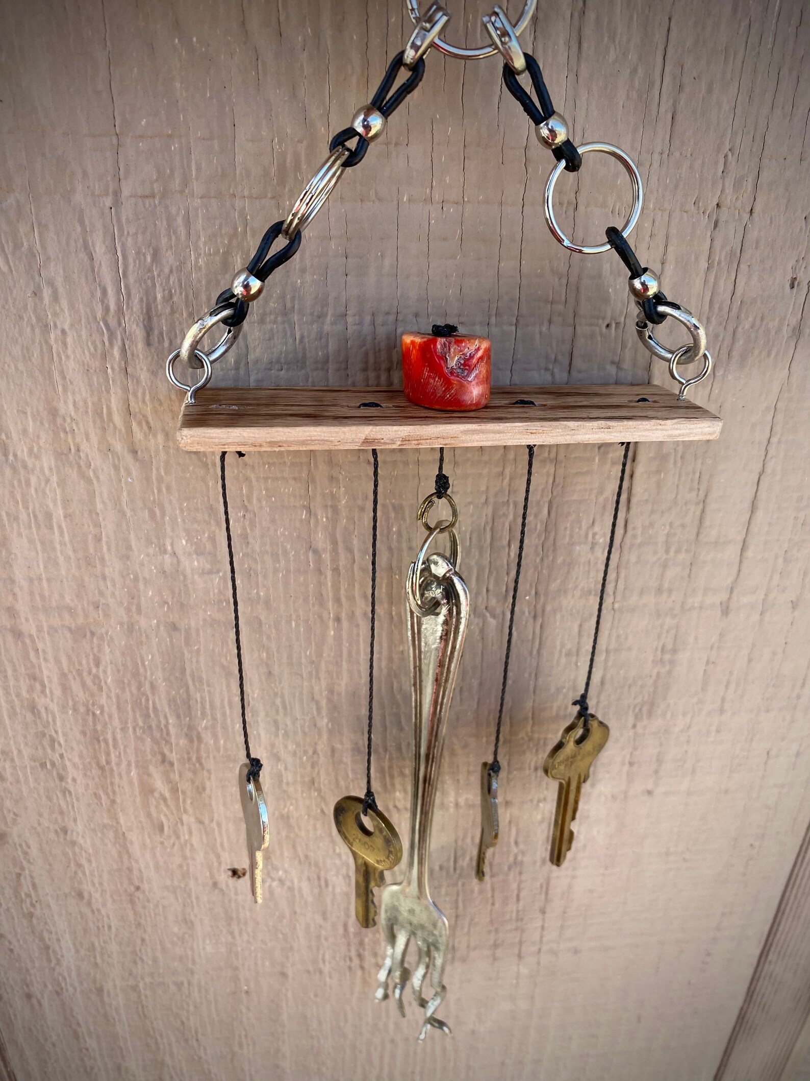Wavy Fork Wind Chime - Etsy