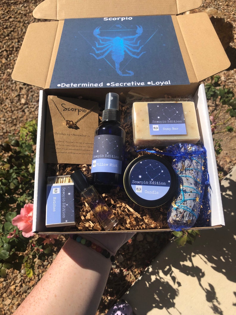 Scorpio Horoscope Box - Etsy