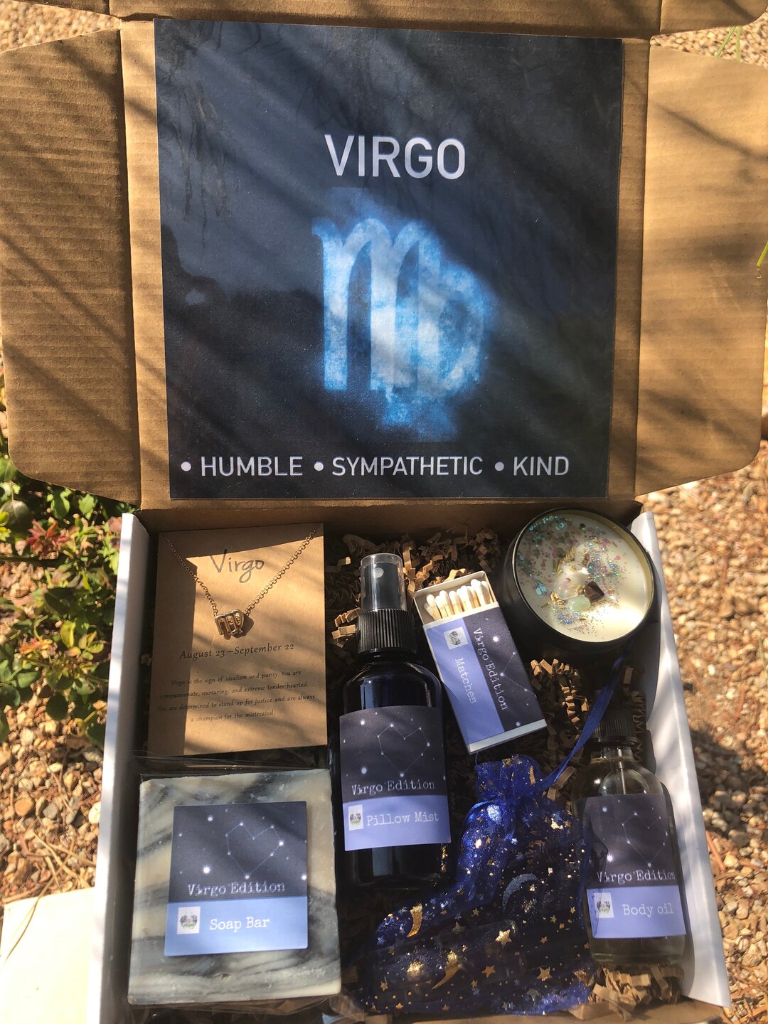 Virgo Horoscope Box - Etsy
