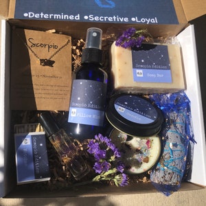 Scorpio Horoscope Box - Etsy
