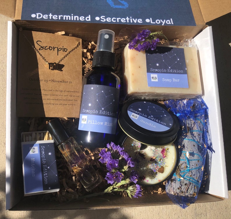 Scorpio Horoscope Box - Etsy