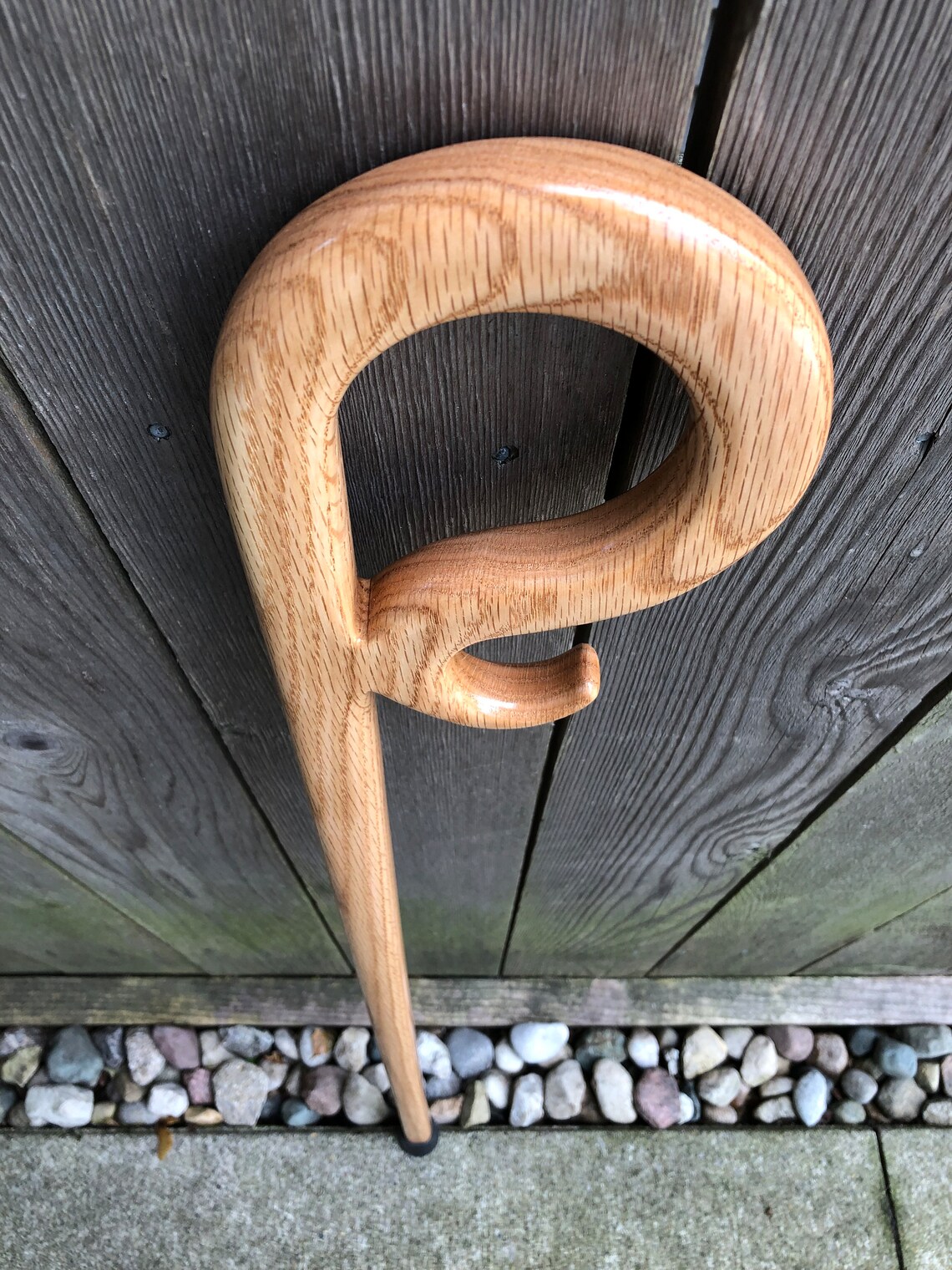 The Victor Handcrafted Walking Cane Solid American Red Oak Wood 40 or ...