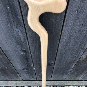 Handcrafted Walking Cane - "the Classic" - Solid Hard Maple Wood-40" or ...