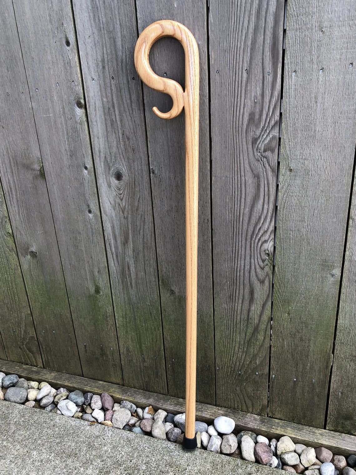 The Victor Handcrafted Walking Cane Solid American Red Oak Wood 40 or ...