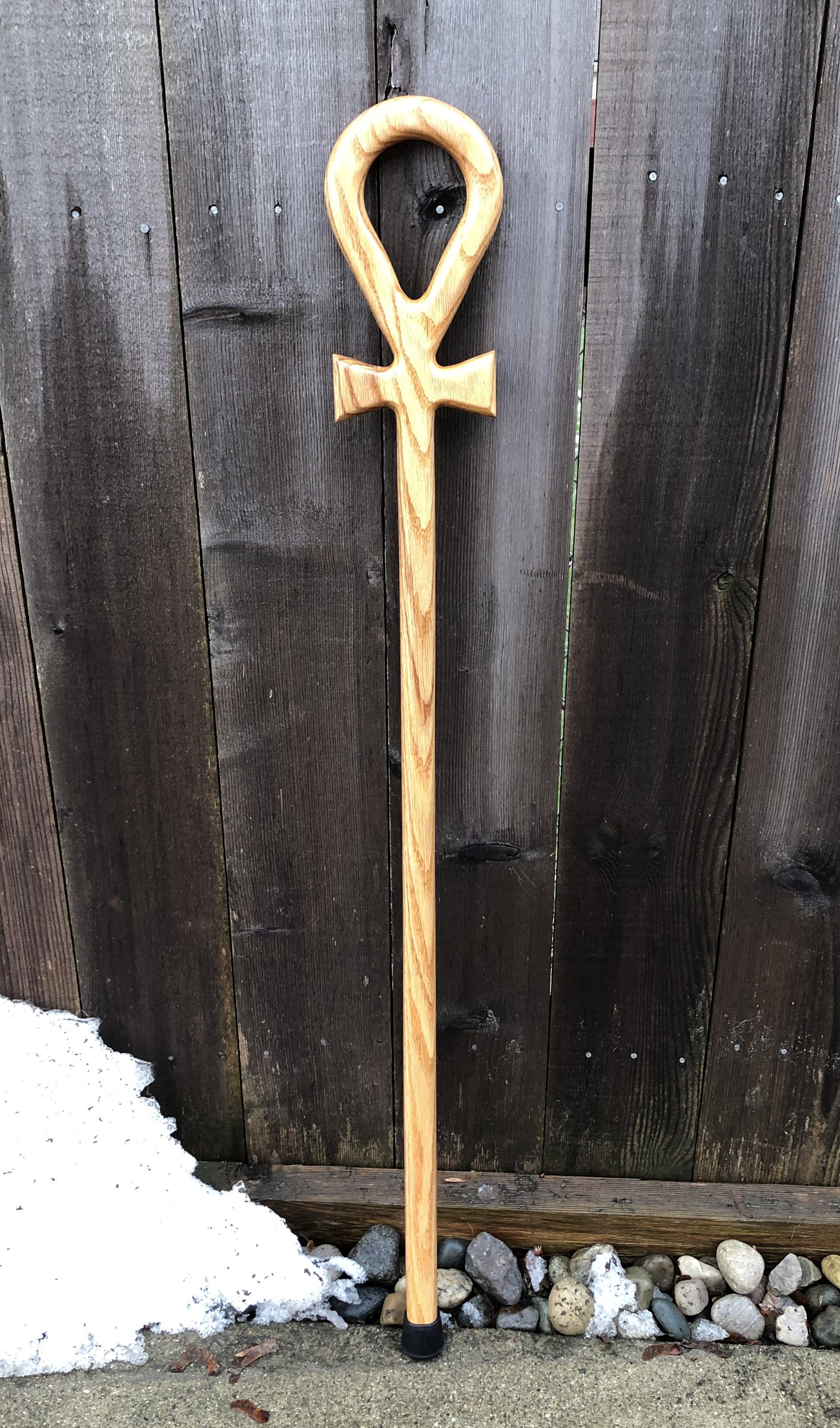 Handcrafted Walking Cane by TP Canes, the Egyptian Ankh, Crafted From a ...