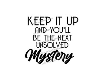 Mystery Svg - Etsy