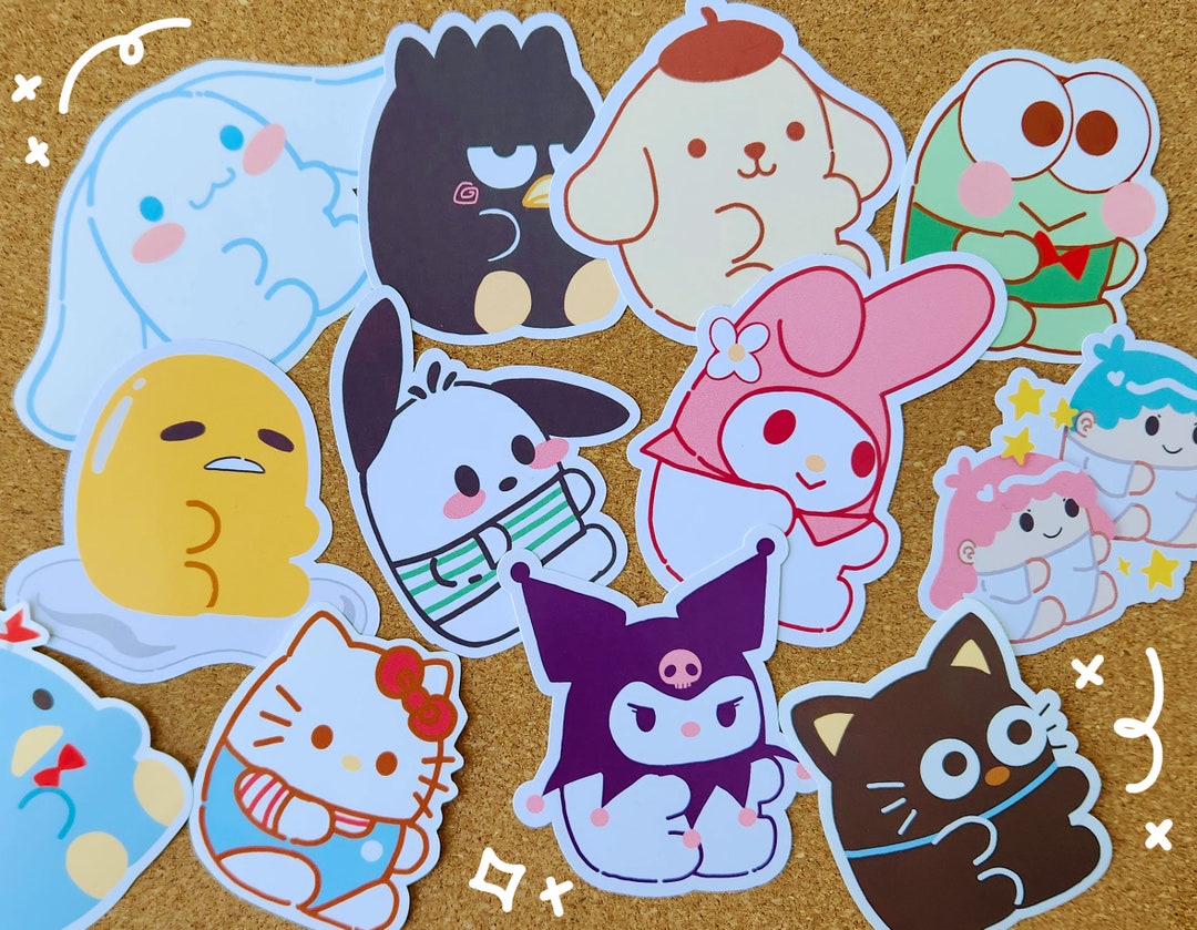 Cute Die Cut Sticker, Japanese Kawaii Stickers for Notebooks ...
