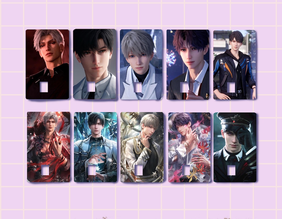 Pretty Boy Otome Game Card Adhesive Stickers - Etsy