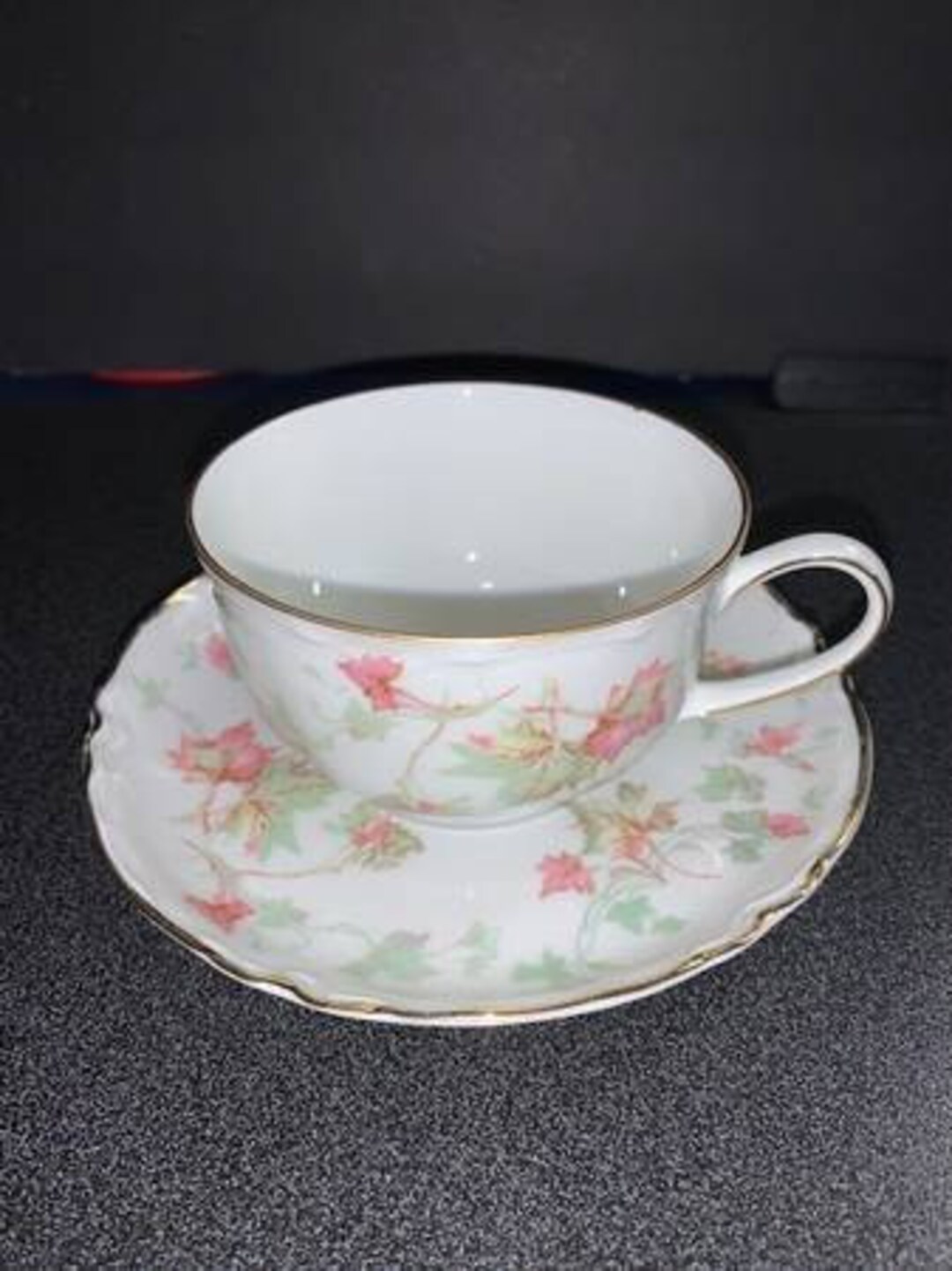 Hutschenreuther Selb Bavaria Germany Maple Leaf Tea Cups & Saucer - Etsy