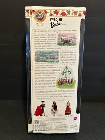 Swedish Barbie 1999 24672 Mattel Collector Edition - Etsy