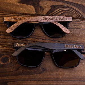 Groomsmen Gifts, Groomsmen Sunglasses, Wedding Sunglasses, Engraved ...