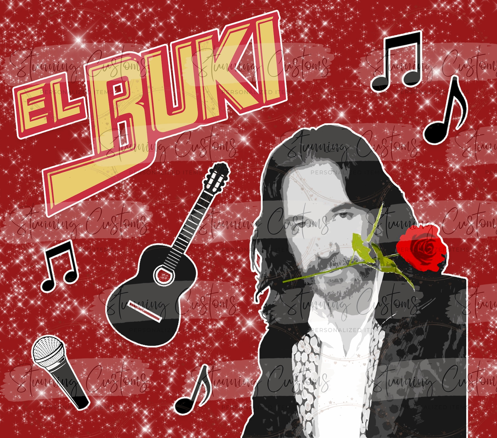 El Buki PNG File Wrap for 20oz Skinny Tumbler - Etsy