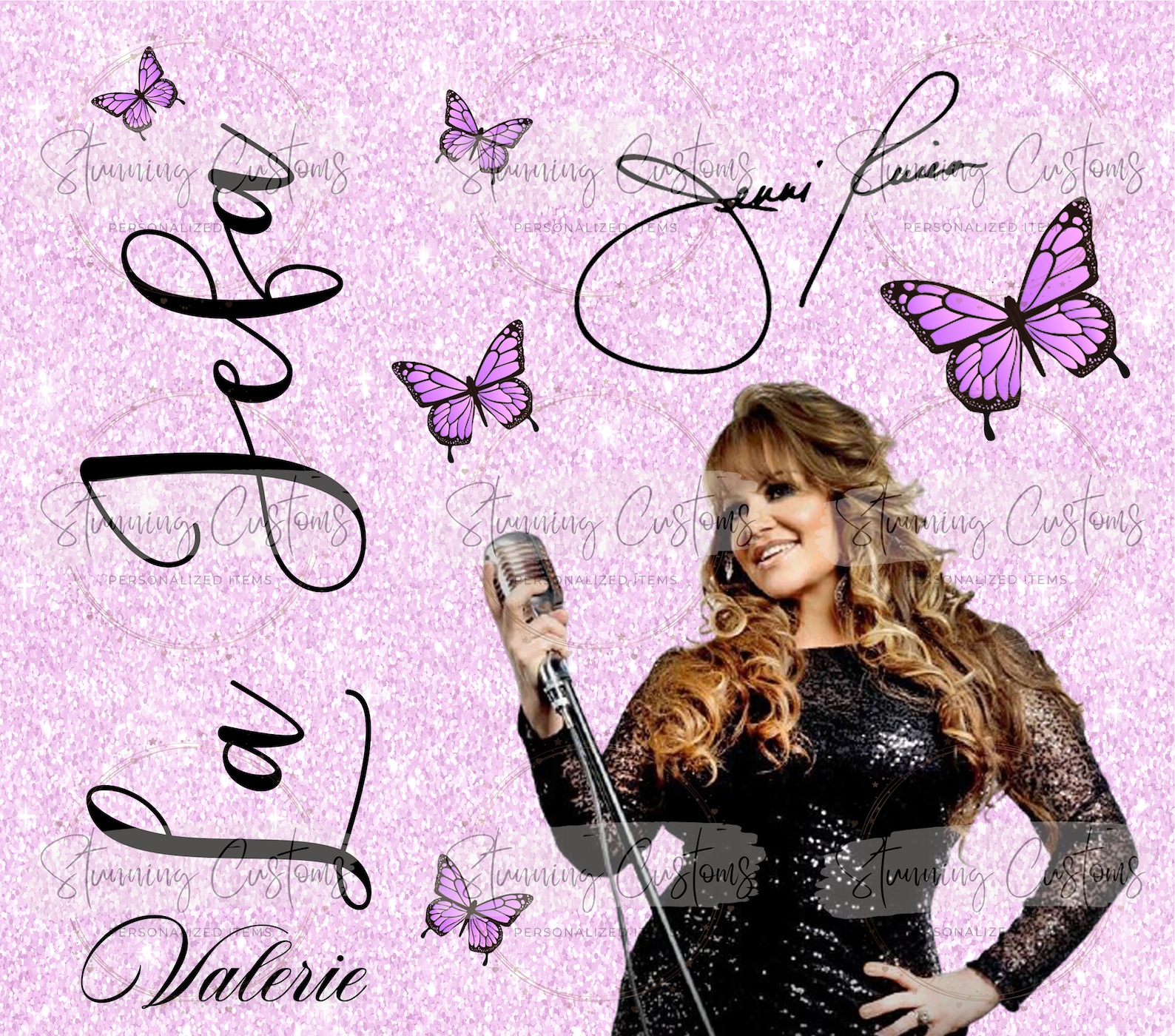 La Jefa PNG Wrap File for 20oz Skinny Tumbler (straight) Sublimation ...