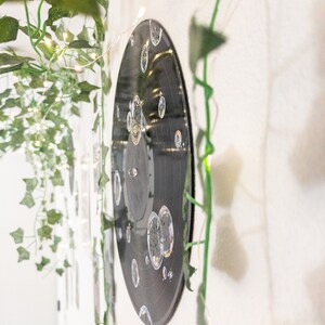 Painted Bubble Record | Painted Vinyl Wall Decor - Etsy