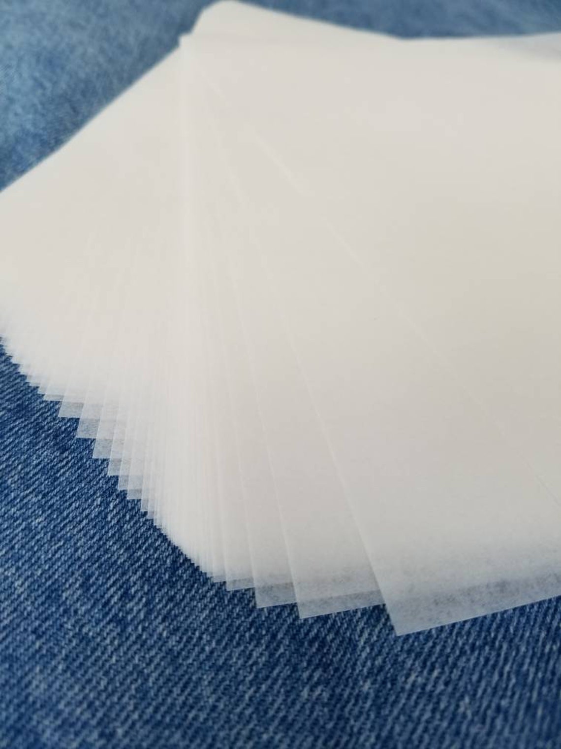100 unitspack8.5 11 Siliconized paper to use with | Etsy