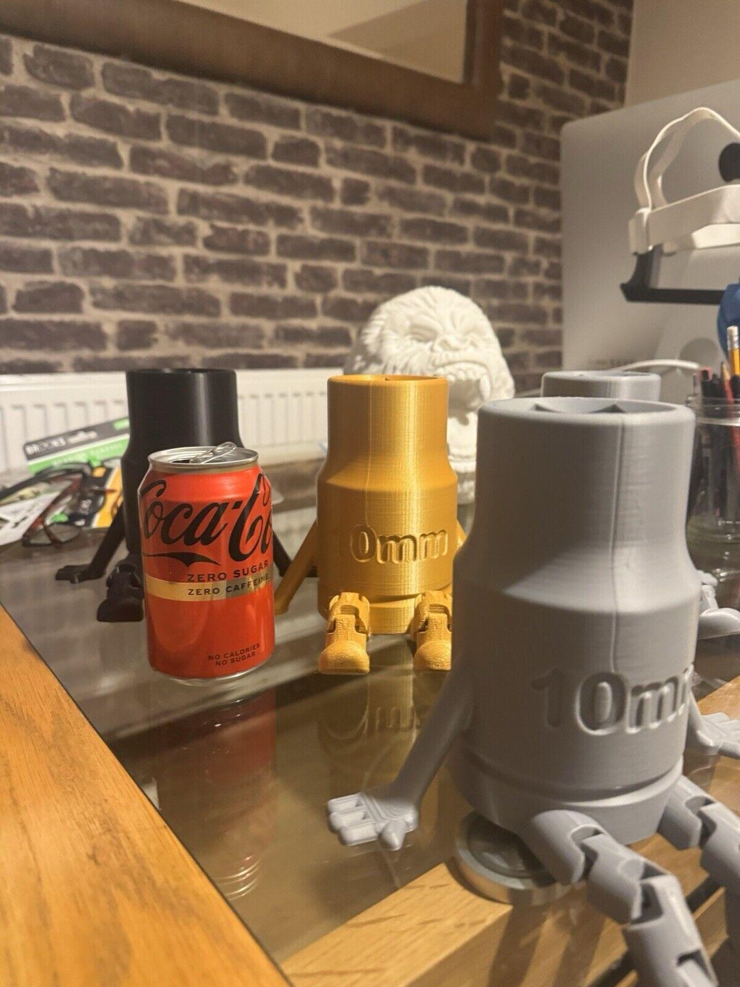 10mm Socket 3D Printed Large in BLACK or SILVER - Etsy