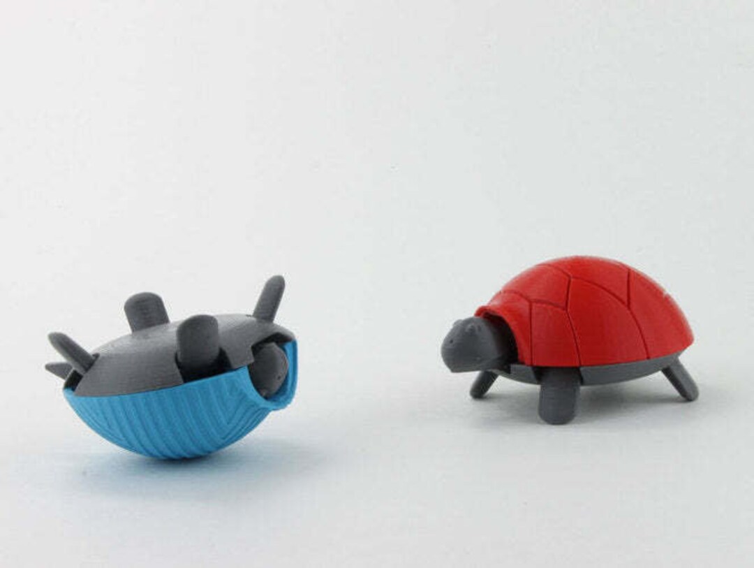Squishy Turtle Fidget Toy Stress Relief for ADHD, Anxiety, Autism - Etsy