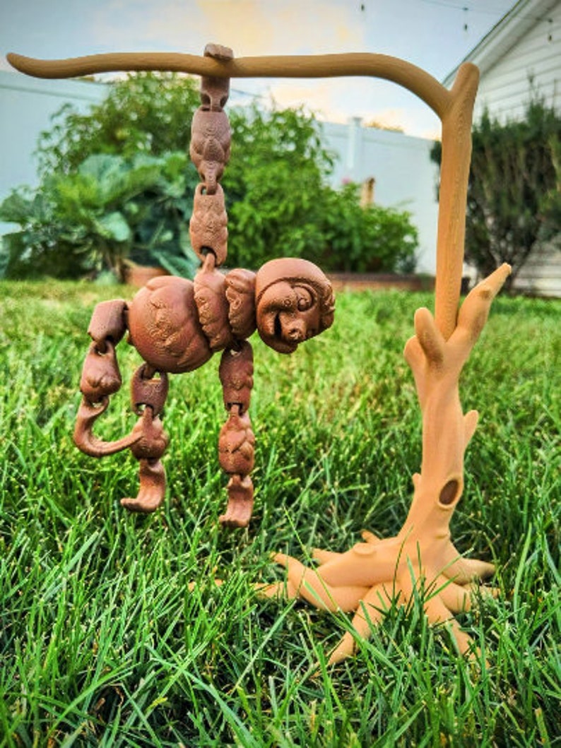 Cute Flexi Sloth Fidget Toy 3D Printed - Etsy