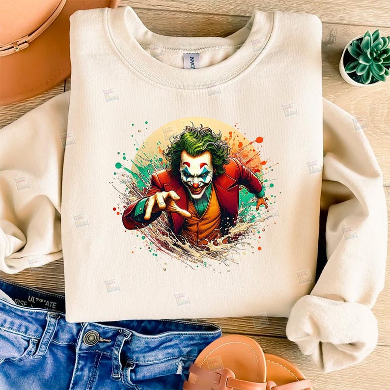 PNG Jokeman Dance Clipart, Superheroes Pop Art Digital Poster Design ...