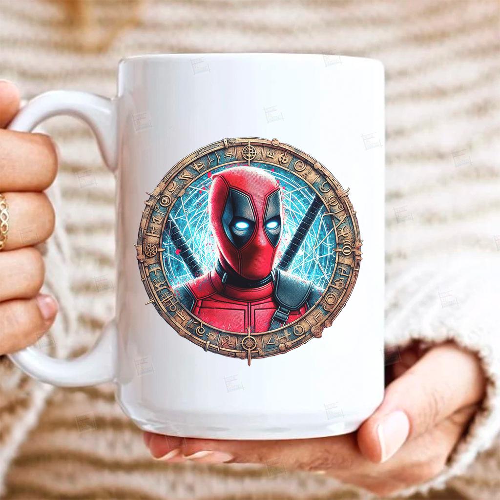 Deadpool PNG Clipart Mcu Superheroes Watercolor Digital Poster Design ...