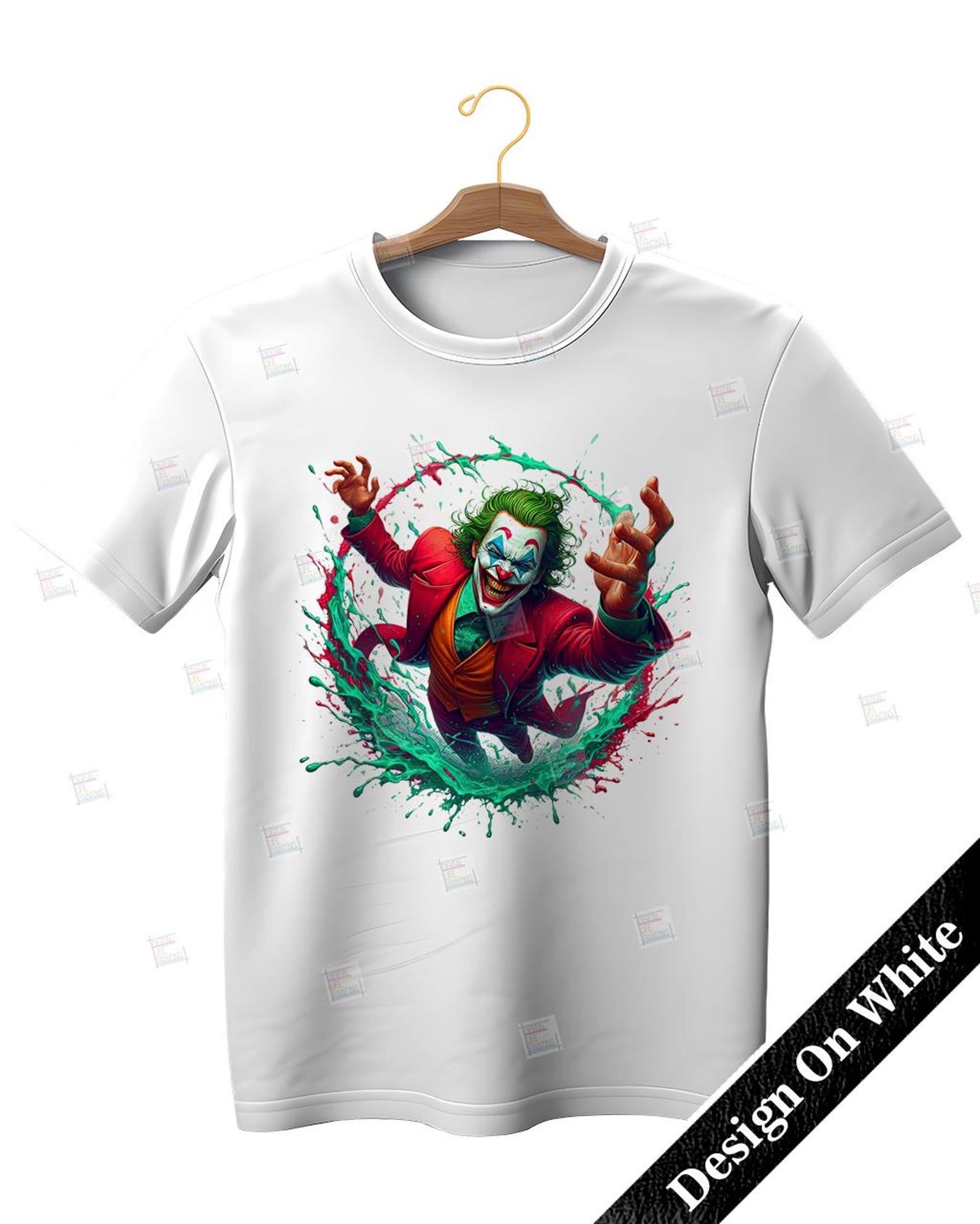 PNG Jokeman Dance Clipart Splash Digital File for Sublimation Printable ...