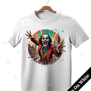 PNG Jokeman Dance Clipart, Superheroes Pop Art Digital Poster Design ...