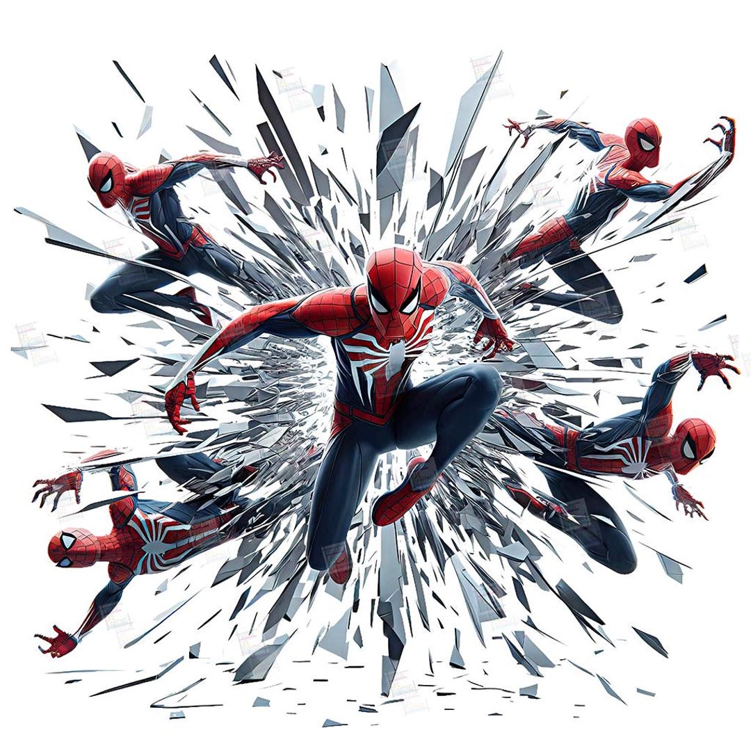 Spiderman PNG Clipart Mirror Fragmentation Peter Parker Mcu Superheroes ...
