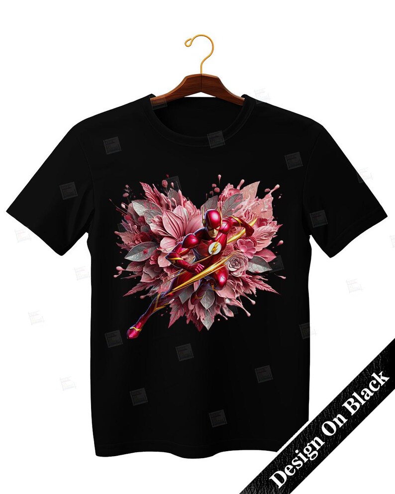 PNG Lightningman Floral Clipart Rose Design Superhero Botanical Comics ...