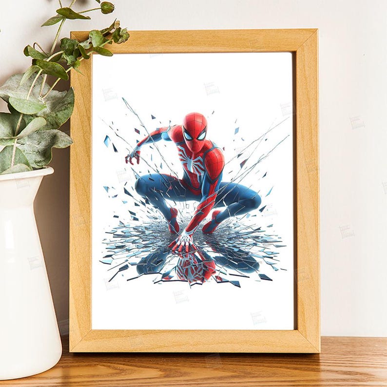 Spiderman PNG Clipart Mirror Fragmentation Peter Parker Mcu Superheroes ...