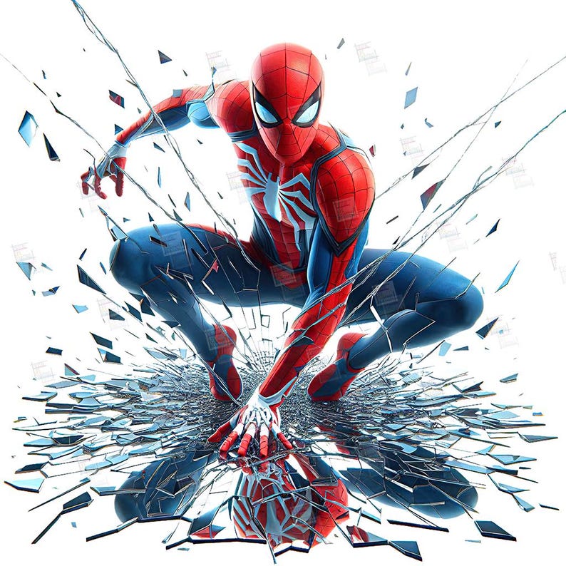 Spiderman PNG Clipart Mirror Fragmentation Peter Parker Mcu Superheroes ...