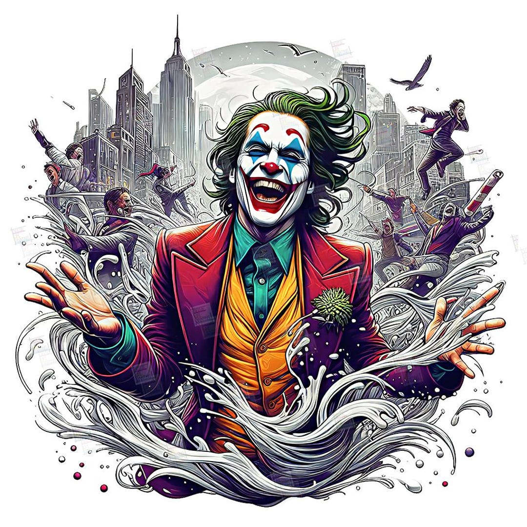 PNG, Jokeman Dance Clipart, Paint Splash Digital Poster Design PNG ...