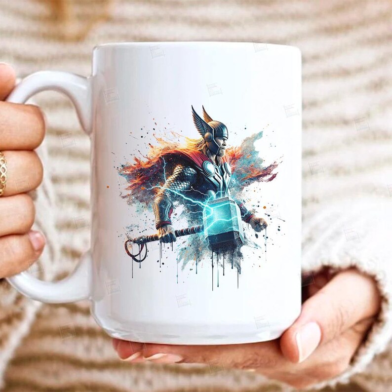 PNG Thor Hammer Clipart Mjolnir Norse Mythology Mcu Superheroes Splash ...