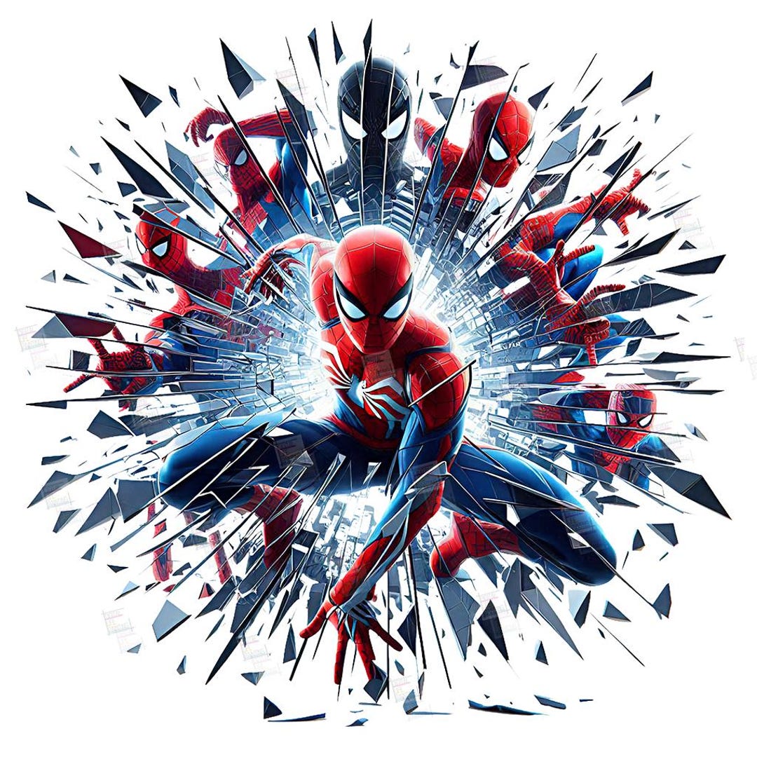 Spiderman PNG Clipart Mirror Fragmentation Peter Parker Mcu Superheroes ...