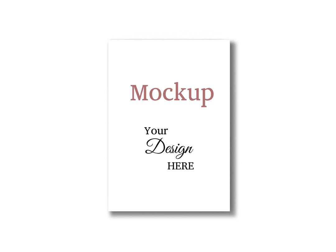 A3 Size Canvas Mockup, Canvas Mockups PSD, Vertical Canvas Frame ...