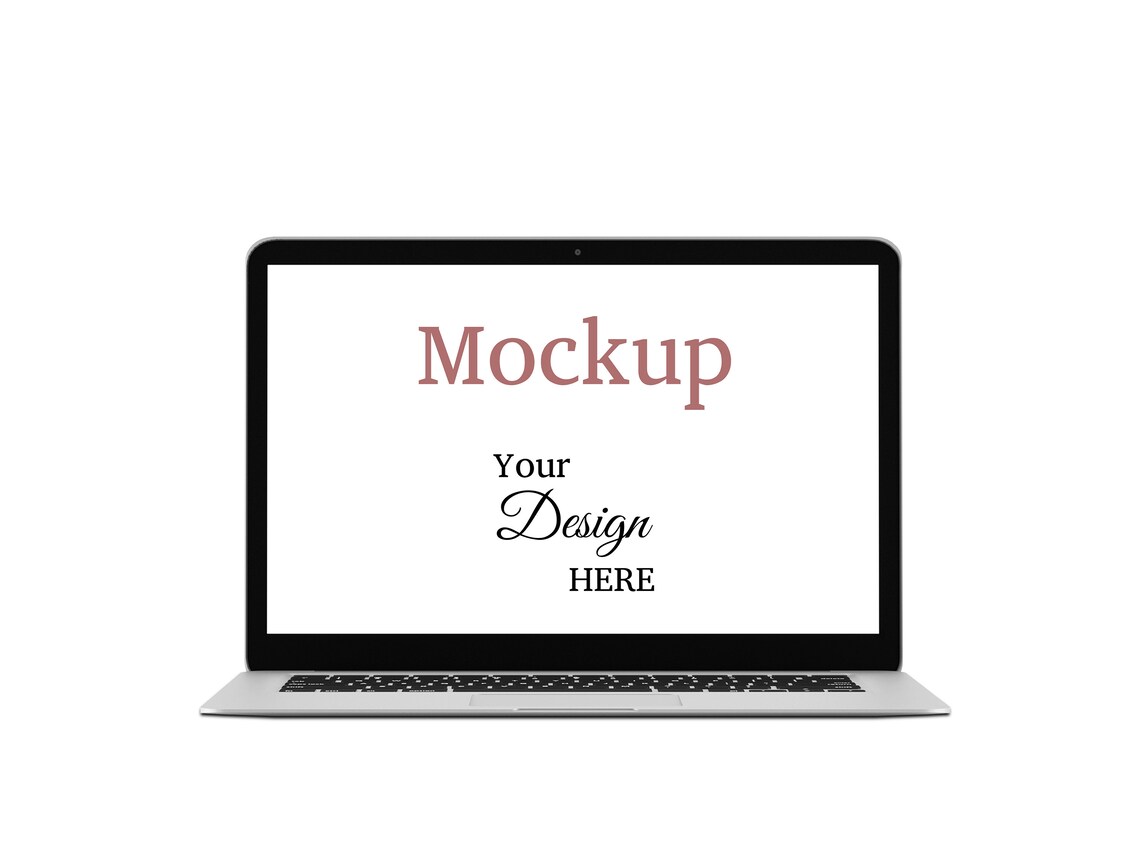 Laptop Screen Template, Laptop Computer Screen Mockup, Digital Download ...