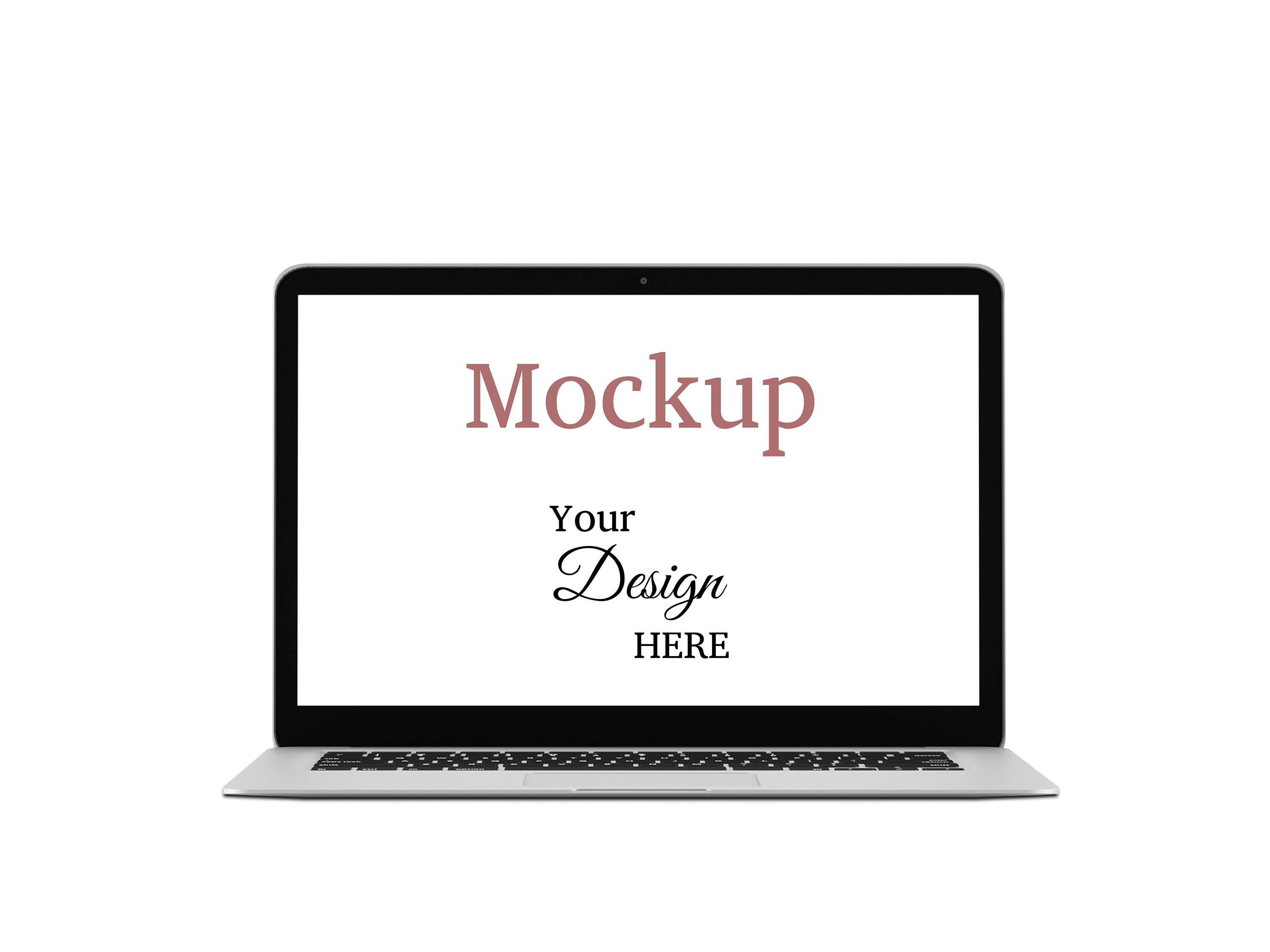 Laptop Screen Template, Laptop Computer Screen Mockup, Digital Download ...