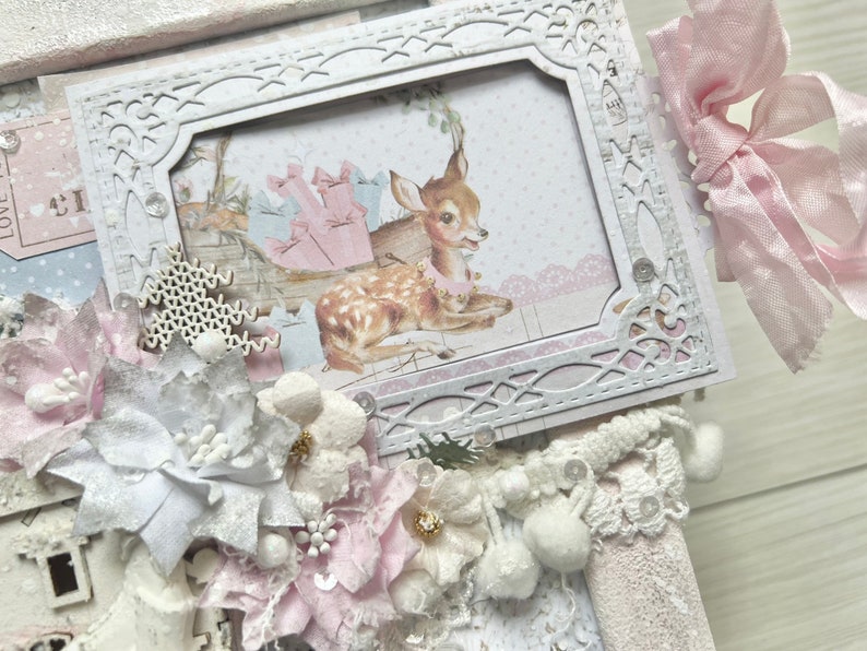 Handmade Scrapbook Christmas Frame Gift - Frames - Home Decor ...
