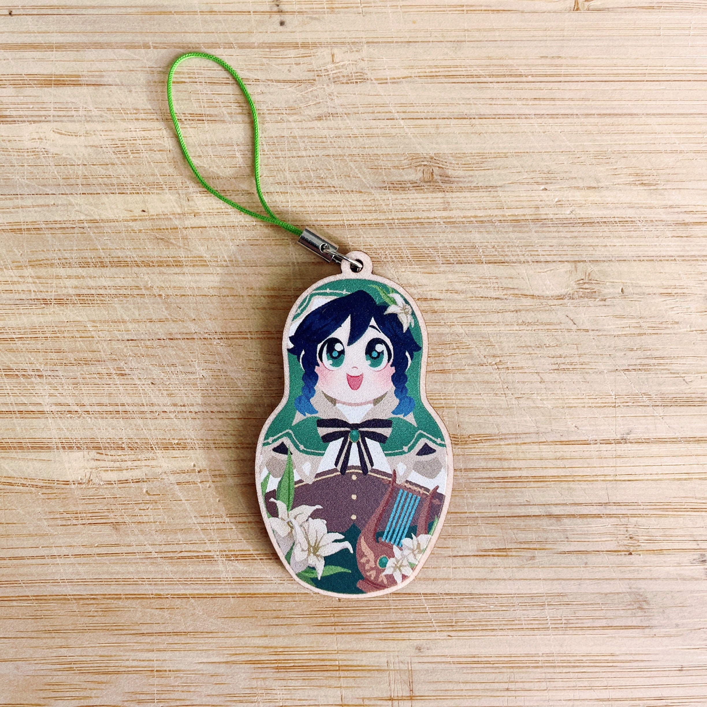 Genshin Impact Nesting Doll-themed Keychains - Etsy