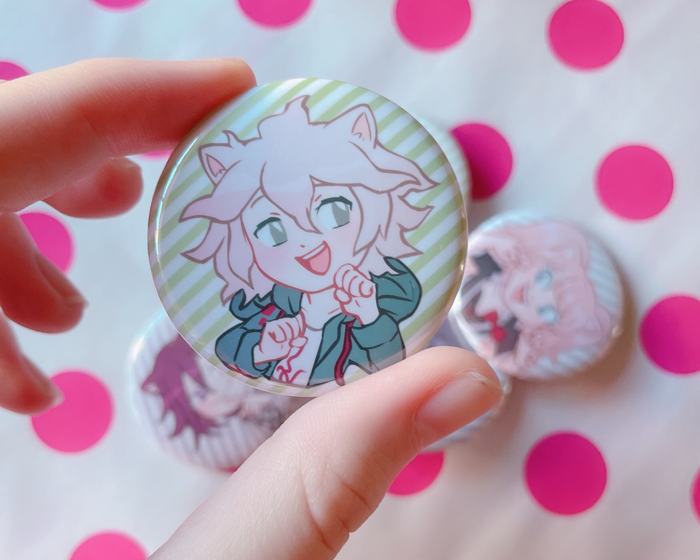 Dang-nyan-ronpa Pinback Buttons 1.75 - Etsy Australia
